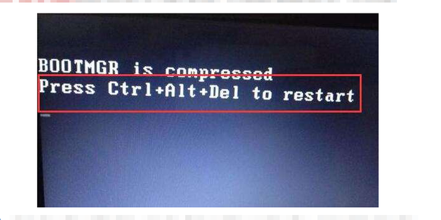 开机时提示“Press Ctrl+Alt+Del to restart”_360新知