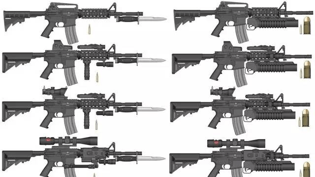 m4a1卡宾枪图册_360百科