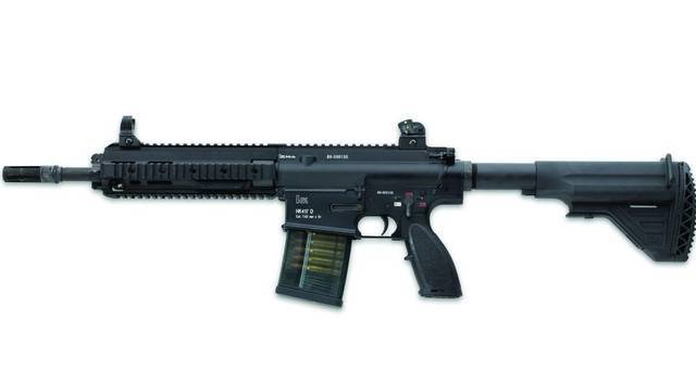 HK417自动步枪图册_360百科