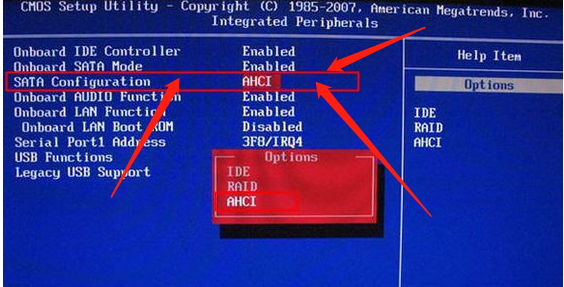 该如何将电脑BIOS硬盘模式修改为ahci模式_360新知