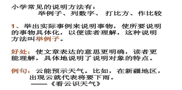 说明方法有哪几种_360新知