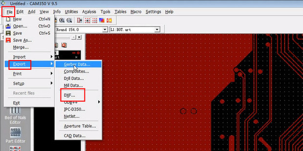 CAM350 Gerber 导出DXF_360新知