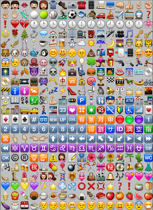 emoji图册_360百科