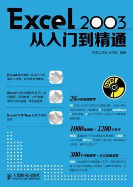 Excel2003从入门到精通图册_360百科