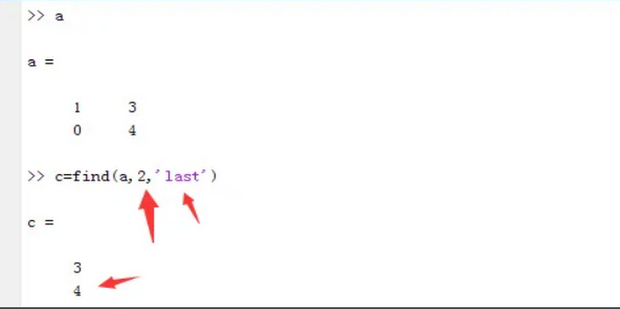 matlab 中find() 函数用法大全_360新知