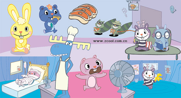 happy tree friends图册_360百科