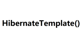 HibernateTemplate图册_360百科