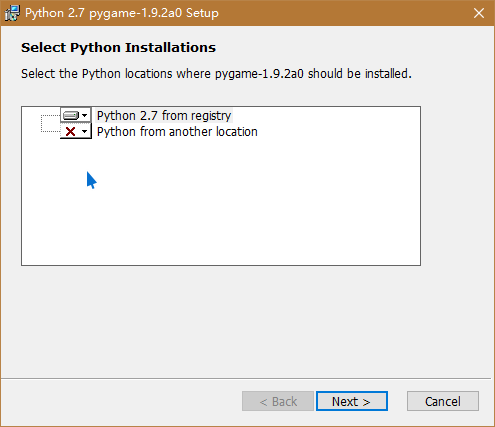 pygame安装（实测python2.7与3.5可行）_360新知