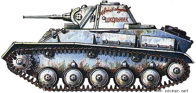 T-70轻型坦克图册_360百科
