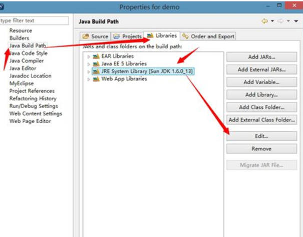 怎么修改myeclipse 项目中用的jdk版本_360新知