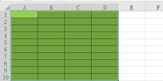 Excel2016添加区域颜色后看不到网线格解决方法_360新知