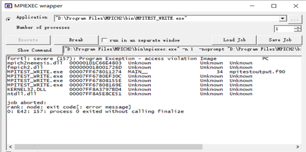 关于forrtl:severe (157):Program Exception_360新知