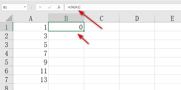 excel中ln函数怎么打_360新知