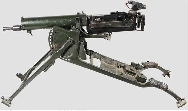 MG08式德国马克沁重机枪图册_360百科