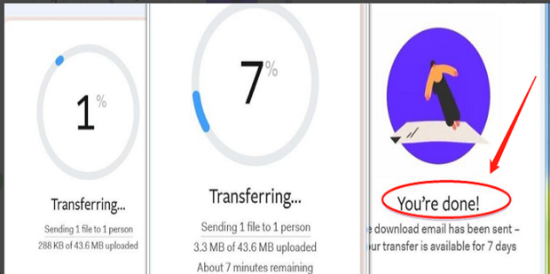 怎么通过wetransfer上传文件发给国外好友或客户_360新知