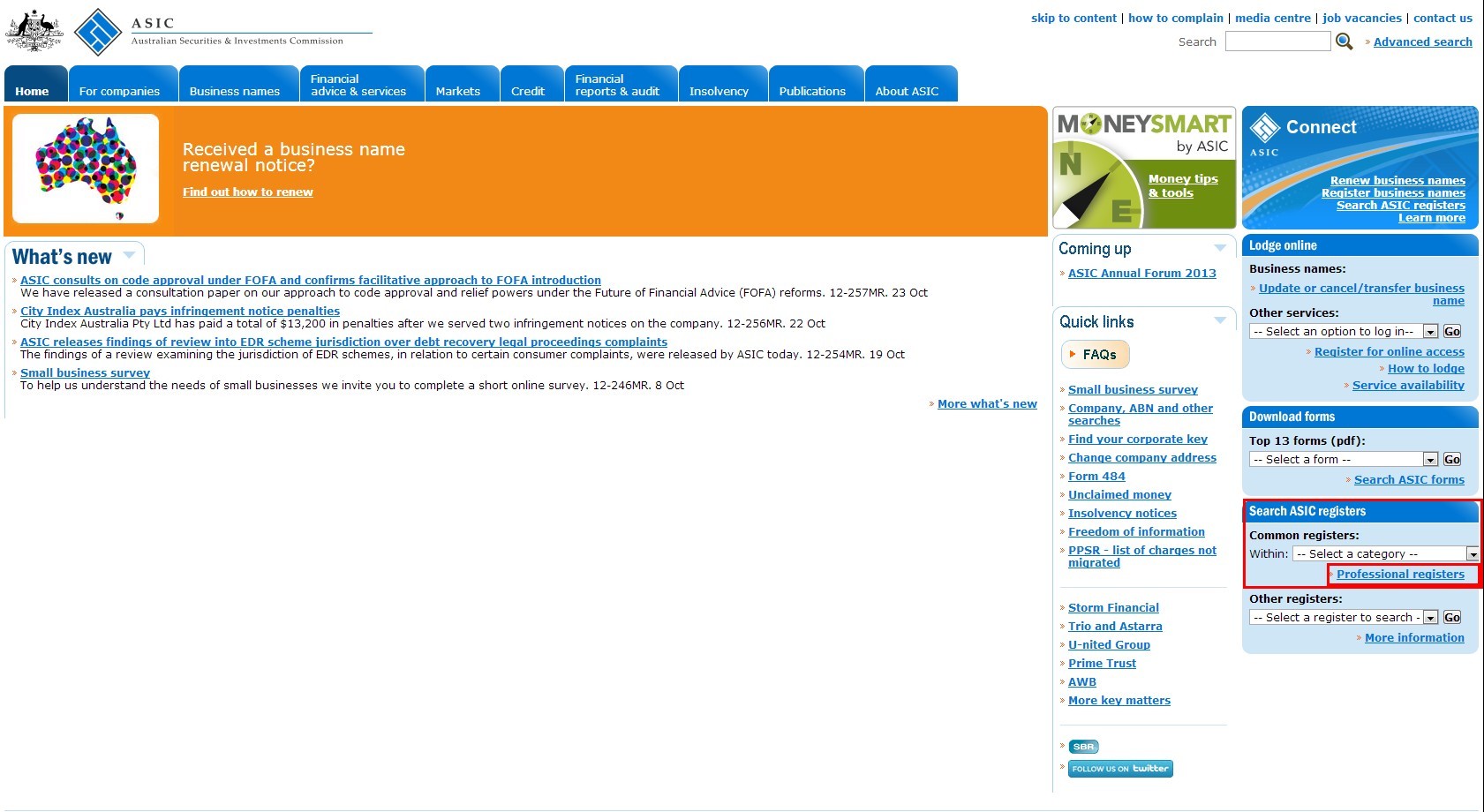 ASIC(澳大利亚证券和投资委员会的英文缩写)_360百科