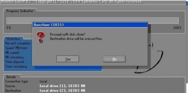 怎样使用GHOST进行硬盘对硬盘拷贝操作_360新知