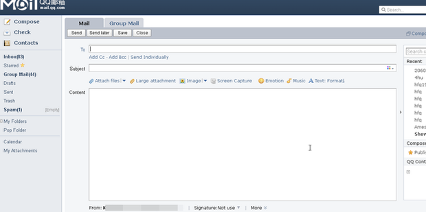 英文界面的QQ邮箱怎么设置回中文_360新知