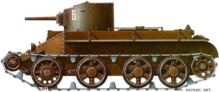 BT-5快速坦克图册_360百科