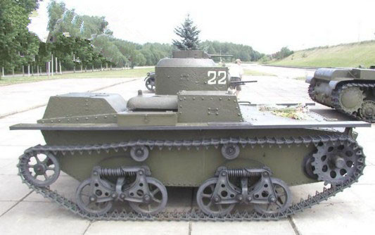 T-37两栖侦察坦克图册_360百科