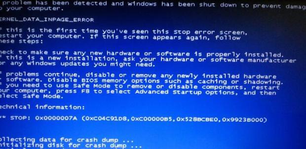 a problem has been detected（电脑蓝屏）_360新知