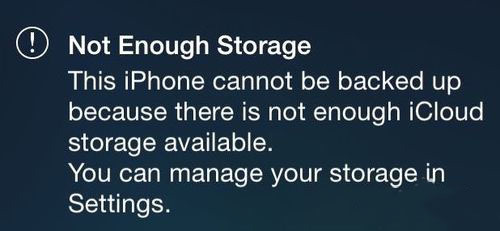 出现 Not Enough Storage 怎么办_360新知