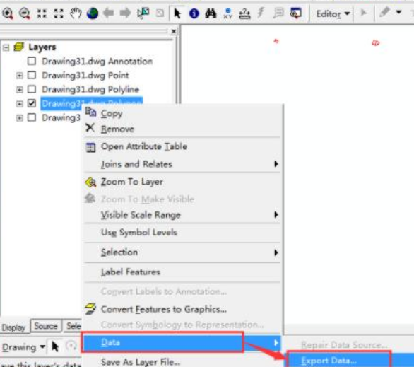 如何将CAD文件导入ArcGIS中成为shp文件_360新知