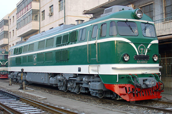 NY6型内燃机车图册_360百科