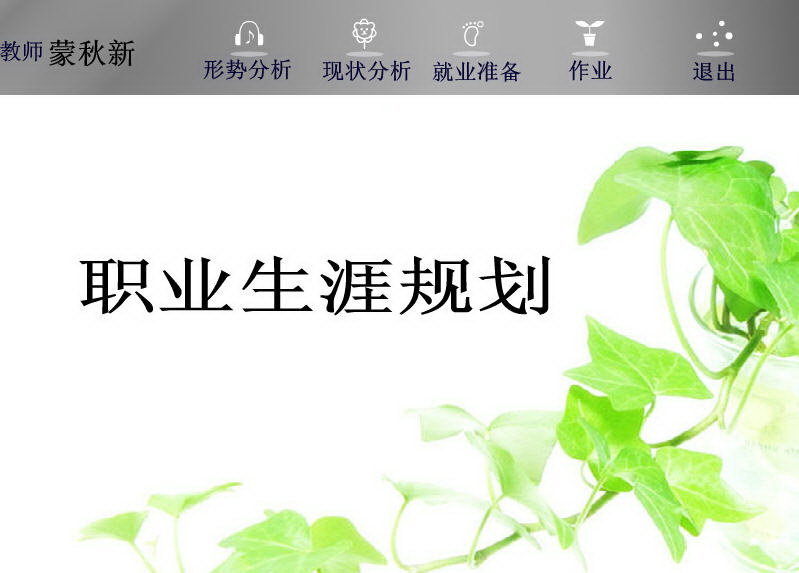 职业生涯规划中的自我分析技术图册360百科