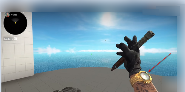 csgo怎么露出手表_360新知