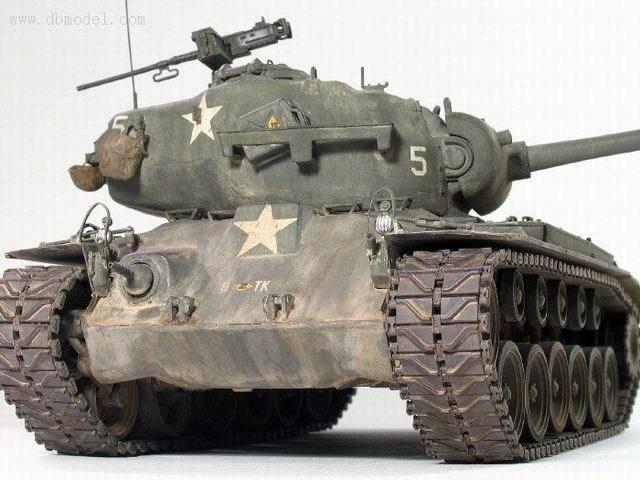 美国M-26重型坦克图册_360百科