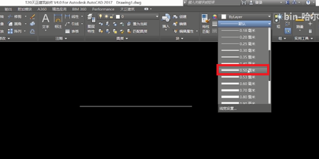 CAD如何显示线宽_360新知