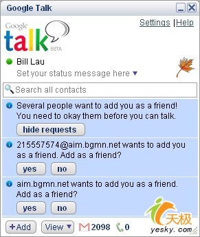 Google talk图册_360百科