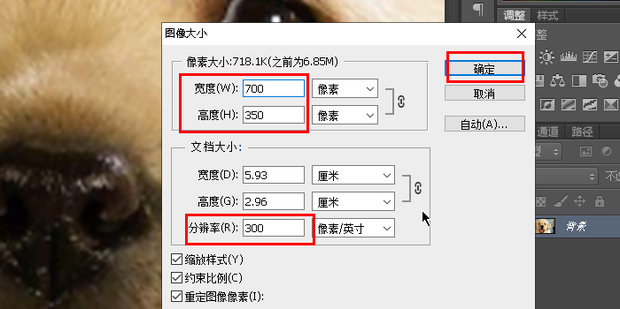 ps中如何把图片分辨率调成300dpi_360新知