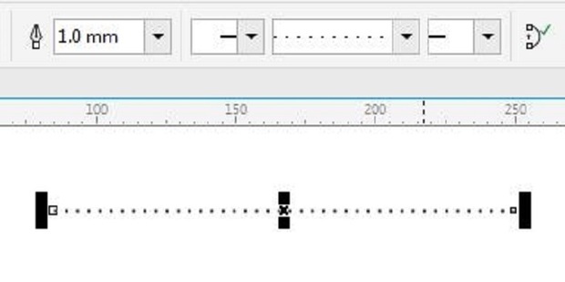 CDR如何画虚线_360新知