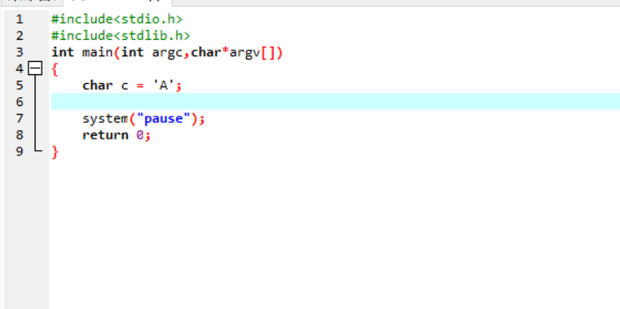 C语言教程输出字符A对应的ASCII码_360新知