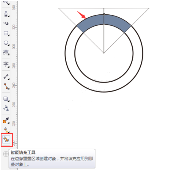 CDR中如何画扇形_360新知