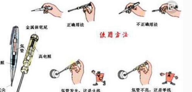 在家里怎么正确使用测电笔_360新知