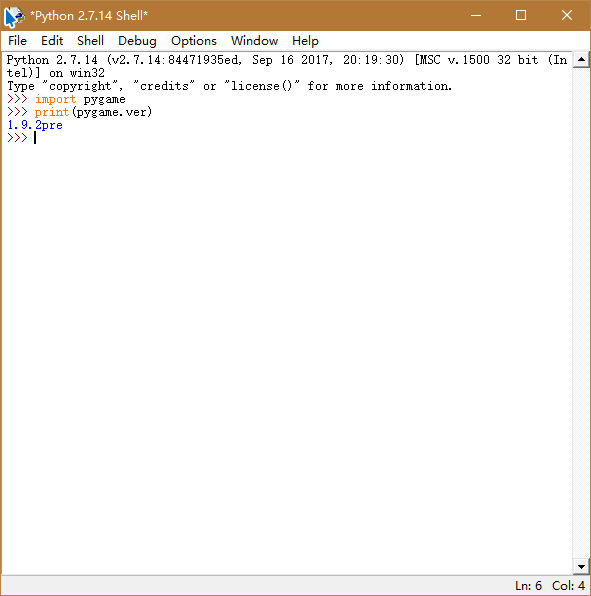 pygame安装（实测python2.7与3.5可行）_360新知