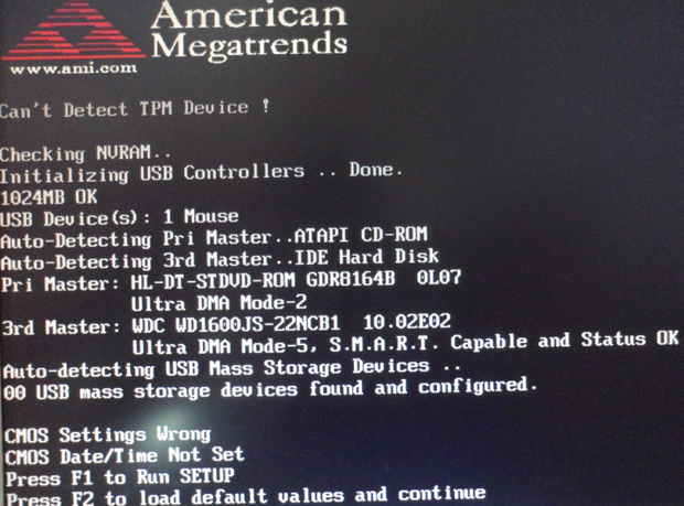 开机出现AMI.COM_360新知