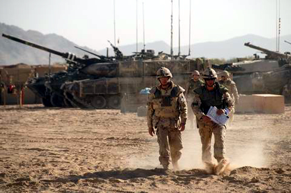 加拿大豹-2A6M坦克图册_360百科