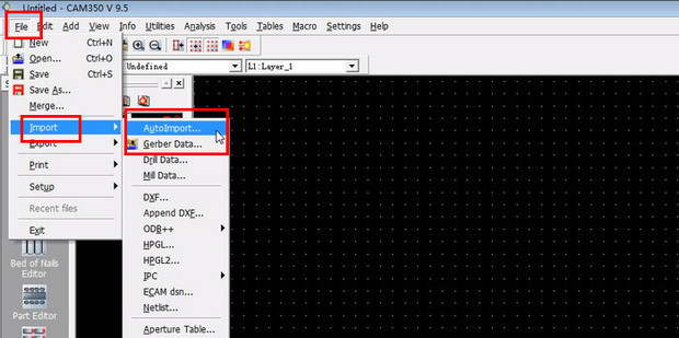 CAM350 Gerber 导出DXF_360新知