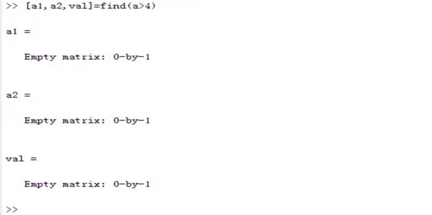 Matlab 中find 函数用法大全 360新知
