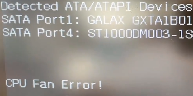 开机遇到错误提示cpu fan error怎么解决_360新知