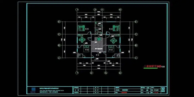 随便打开一份CAD图纸_360新知