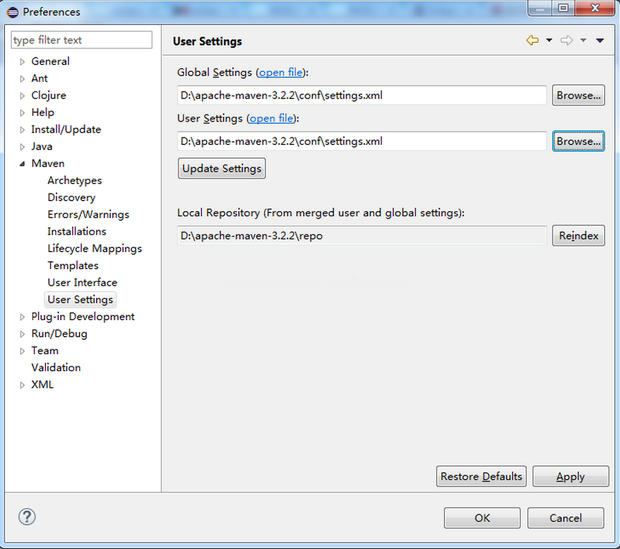 maven安装以及eclipse配置maven_360新知