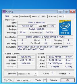 Intel 酷睿i3 4010U图册_360百科
