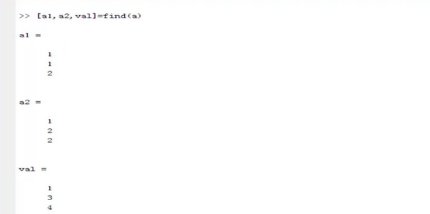 matlab 中find() 函数用法大全_360新知