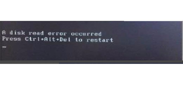 解决a disk read error occurred_360新知