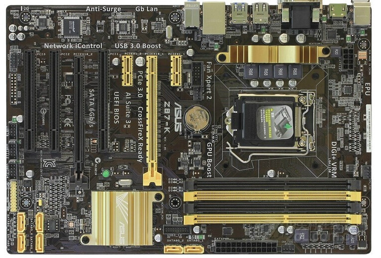 华硕Z87-K图册_360百科